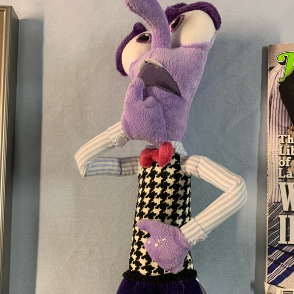 Other | Pixar Inside Out Fear Plush Toy | Poshmark